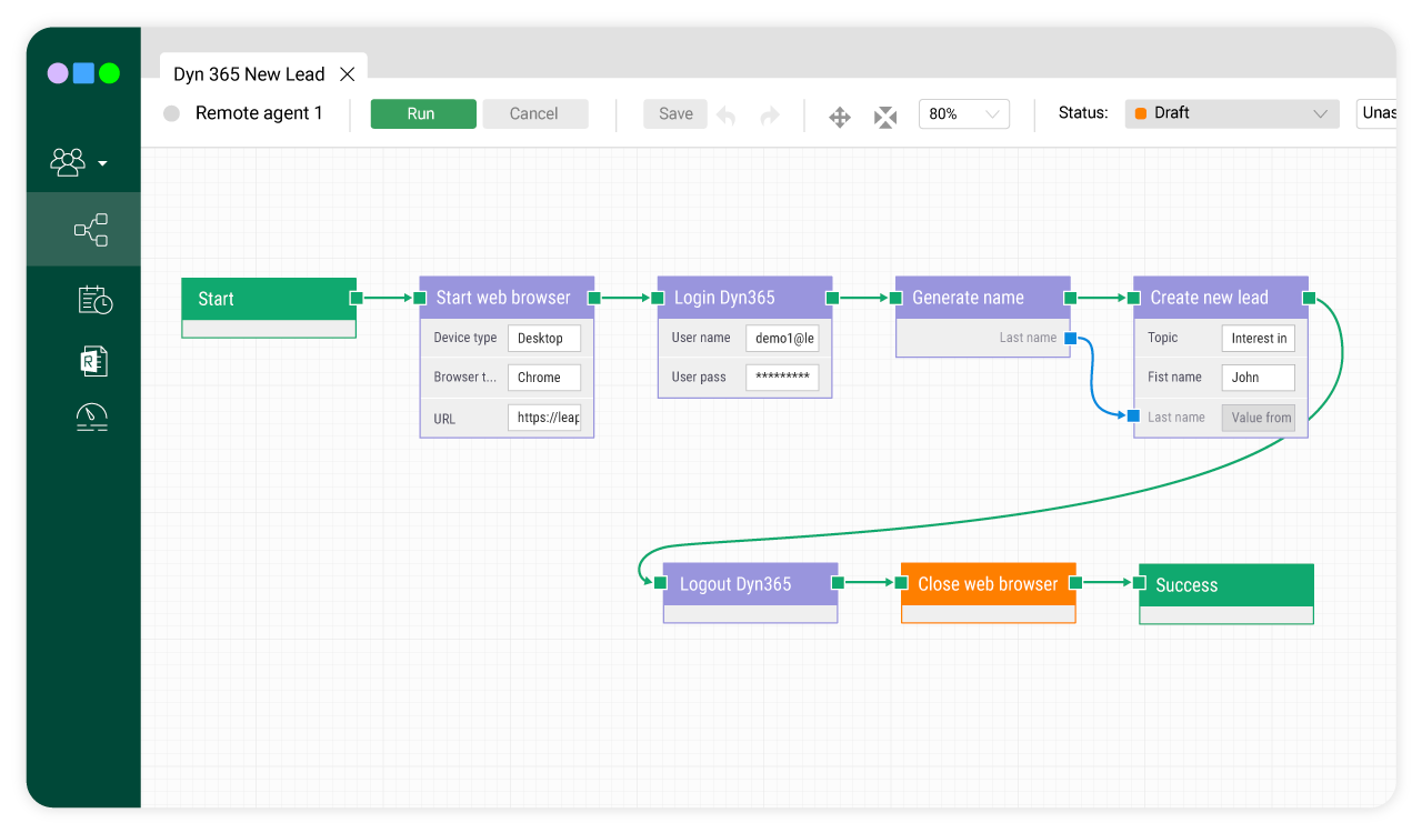 Microsoft D365 One Version Solution | Leapwork